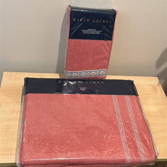 Ralph Lauren Home | Bedding | Ralph Lauren Belle Point 0 Linen Dusty ...